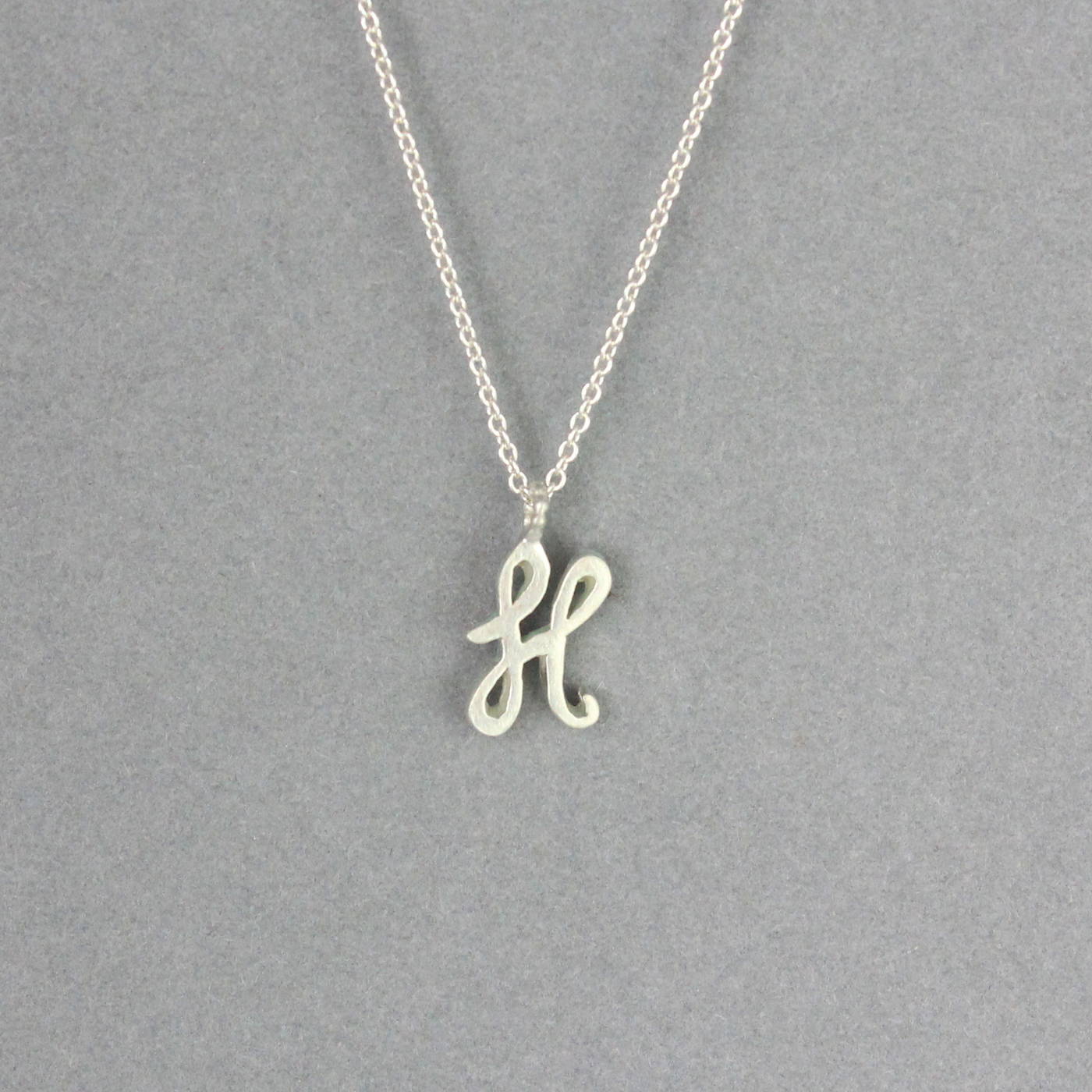 H Necklace - Leila Swift Jewellery