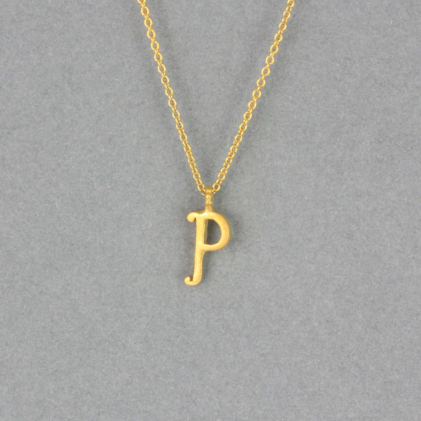 P Necklace - Leila Swift Jewellery