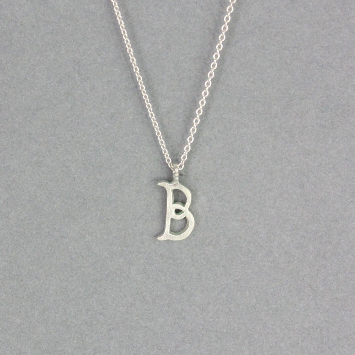 B Necklace - Leila Swift Jewellery