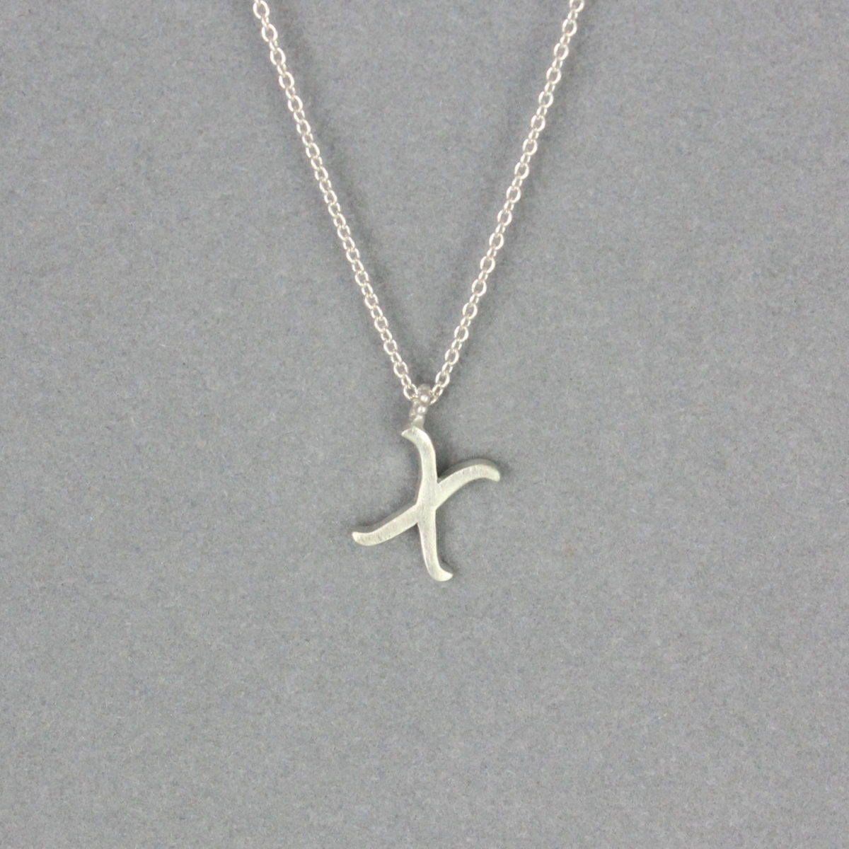 X Necklace - Leila Swift Jewellery