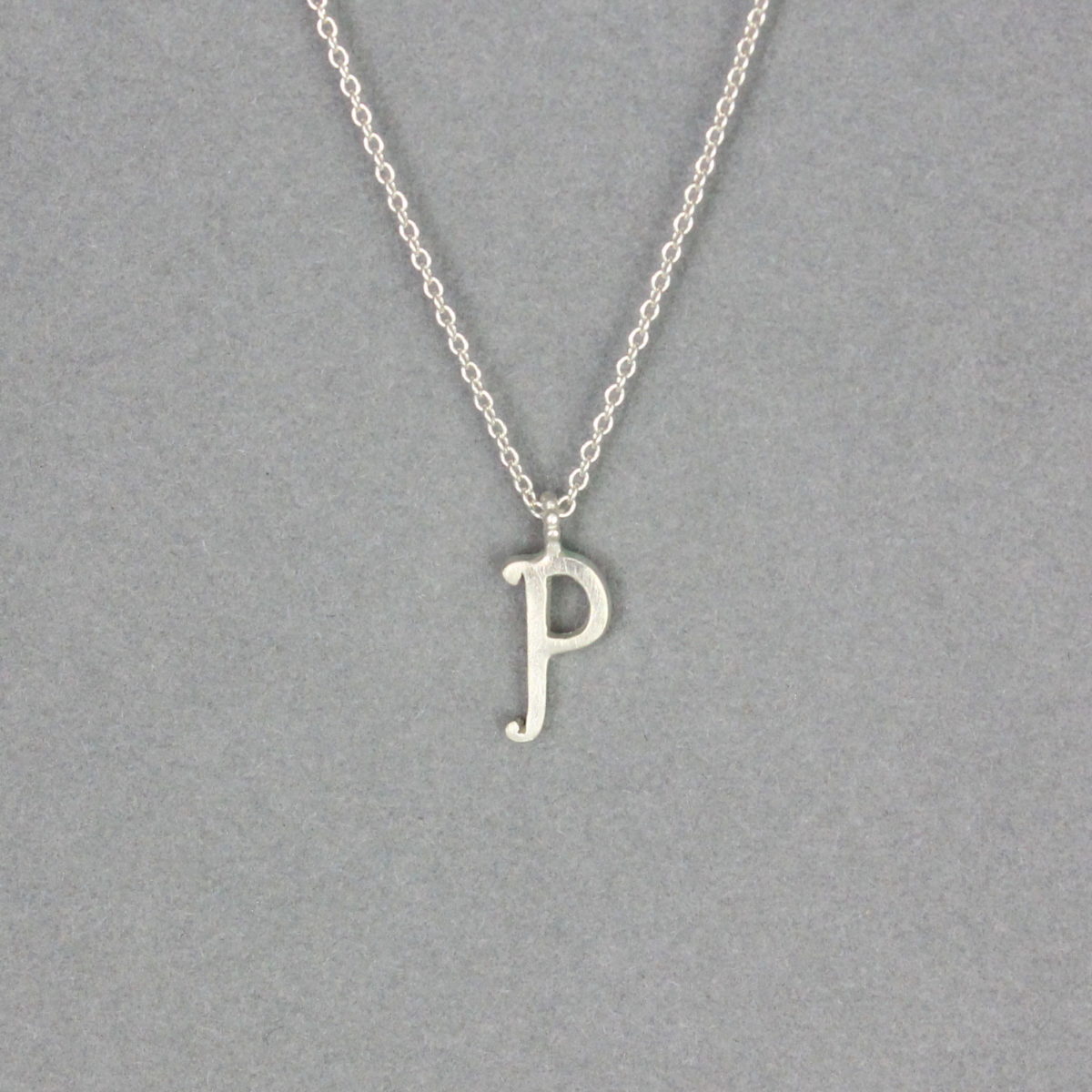 P Necklace - Leila Swift Jewellery
